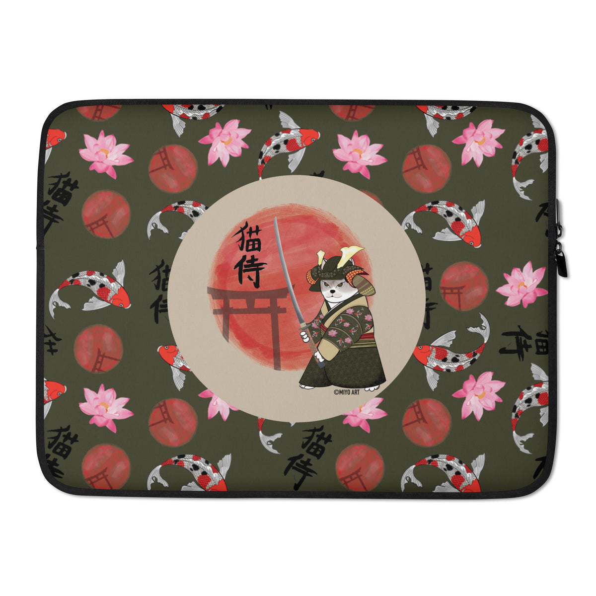 Ozzy Samurai Laptop Sleeve– miyoart